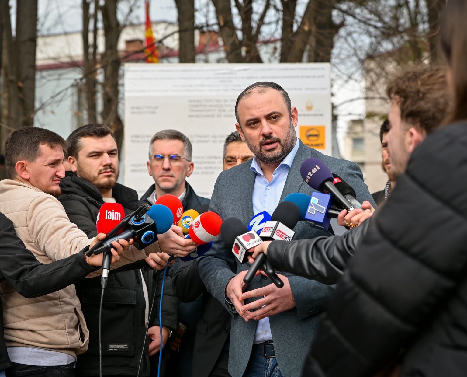 Ѓорѓиевски: Започна реконструкцијата на улица ,,Лазар Трповски”, еден ...